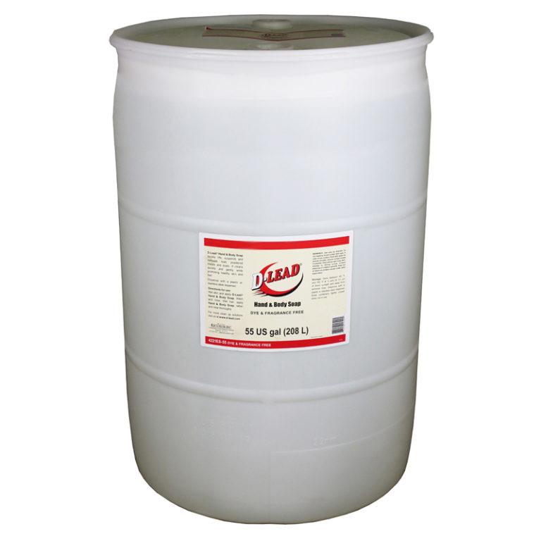 D-Lead® Dye & Fragrance Free Hand and Body Soap – ESCA Tech, Inc.